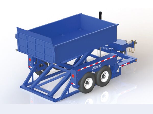 Ground Level Loading Trailer - Air-tow Trailers