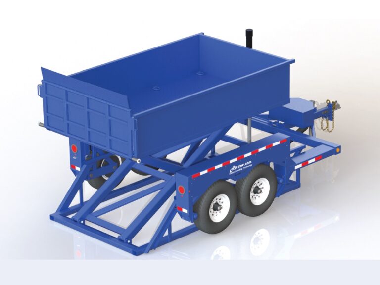 Ground Level Loading Trailer - Air-tow Trailers