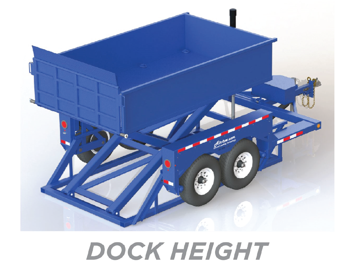 Dock Height - Air-tow Trailers