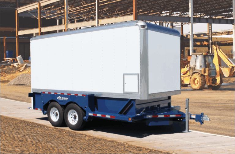 Air-tow Trailers: Extra Large Enclosed Trailer - Air-tow Trailers
