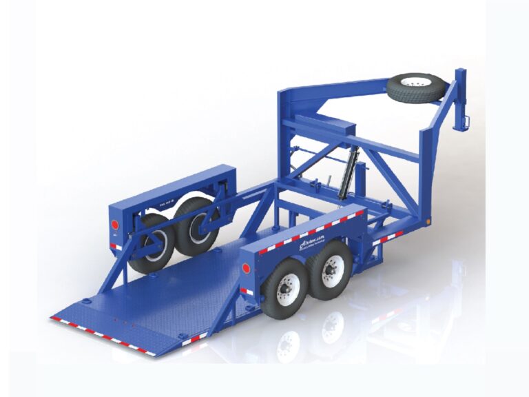 Ground Level Loading Trailer - Air-tow Trailers
