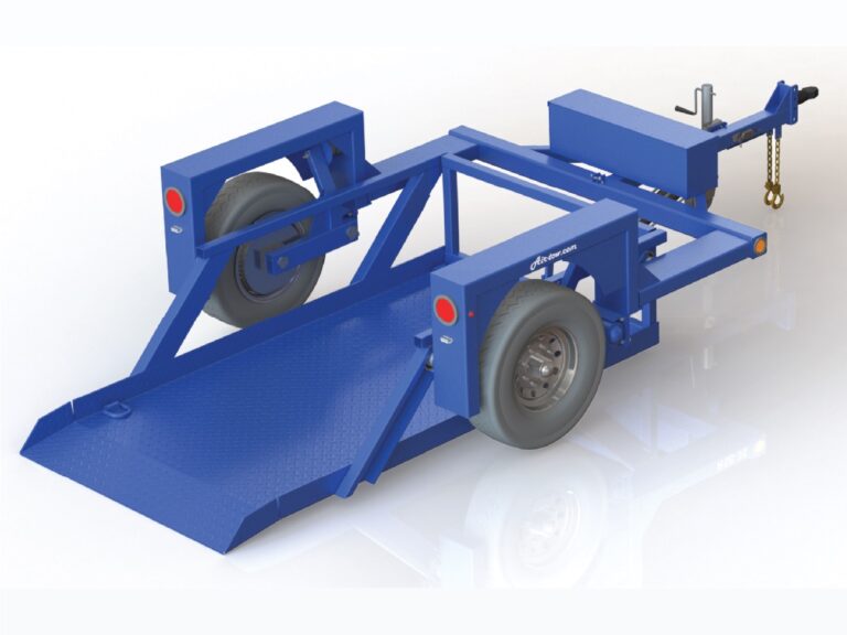 Ground Level Loading Trailer - Air-tow Trailers