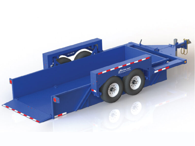 Ground Level Loading Trailer - Air-tow Trailers