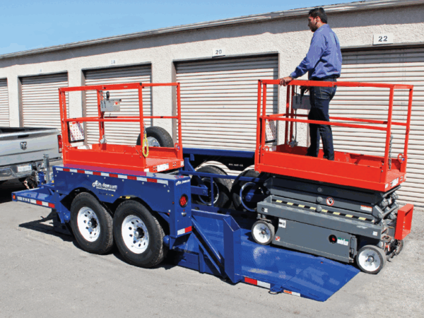 The #1 Scissor Lift Trailer - Air-tow Trailers